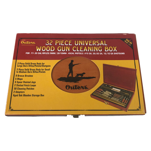 Outers 32 Piece Universal Wood Cleaning Box - 70080