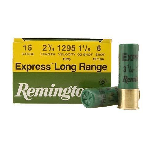 Remington 16ga Lead Shot Shotgun Ammunition - Sp166