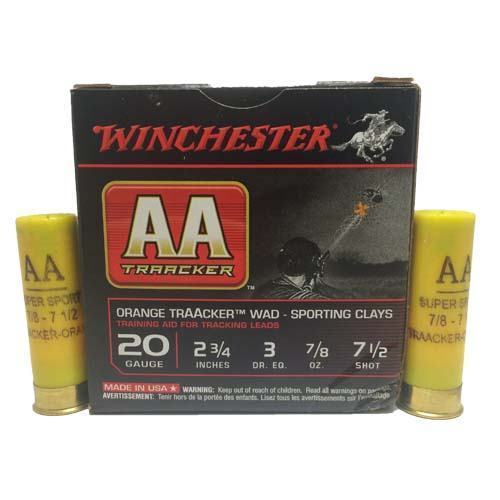 Winchester 20ga Aa Traacker Shotgun Ammunition - Aasc207to
