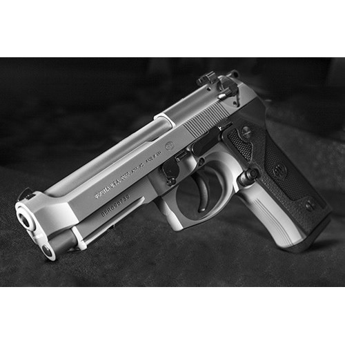Beretta 92fs Vertec Inox 9mm Handgun - J92fa20m