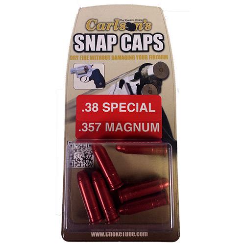 Carlsons Snap Cap .38 Special 6 Pack - 00057