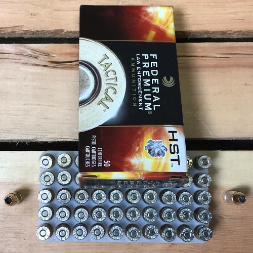 Federal Premium LE 9mm+P 147GR HST 50rds - P9HST4